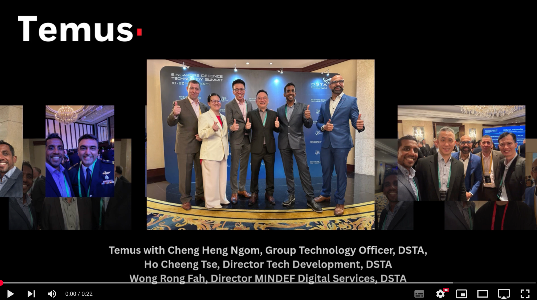 Temus | Reflections from DSTA’s Singapore Defence Technology Summit 2025