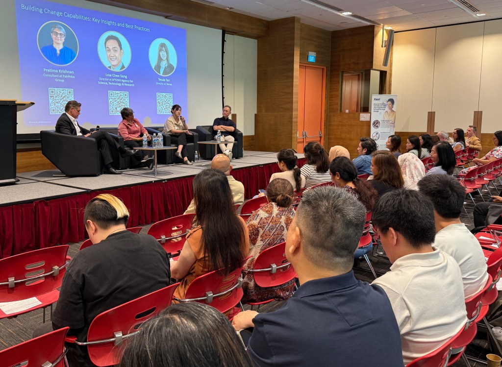 Building Change Capabilities: Panel Discussion at the Prosci Singapore Open House | Temus